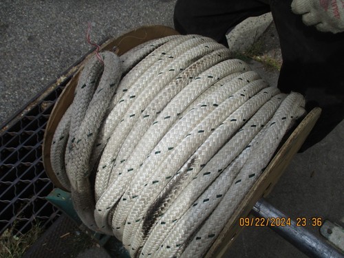 GREENLEE PULLING ROPE DOUBLE BRAIDED 1" x 300' w/ 2 EYES | eBay