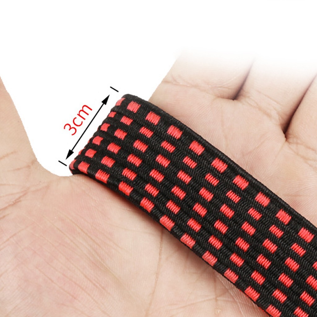 Bike Motorcycle Cycling Luggage Binding Rope Elastic Cord Strap Fixed ...