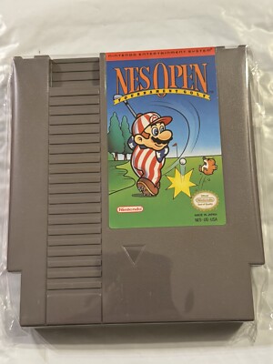 NES Open Tournament Golf (Nintendo NES, 1991) Authentic/Tested/ New ...