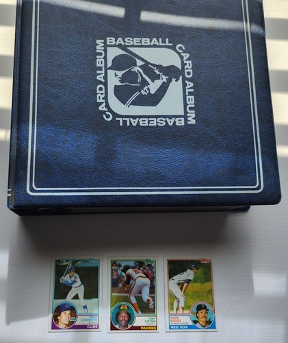 1983 Topps Baseball Complete Set 1-792 NEAR MINT CONDITION in pages w ...