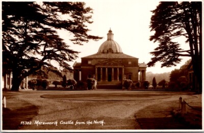 Vintage Postcard View Of Mereworth Castle From The North Kent England ...