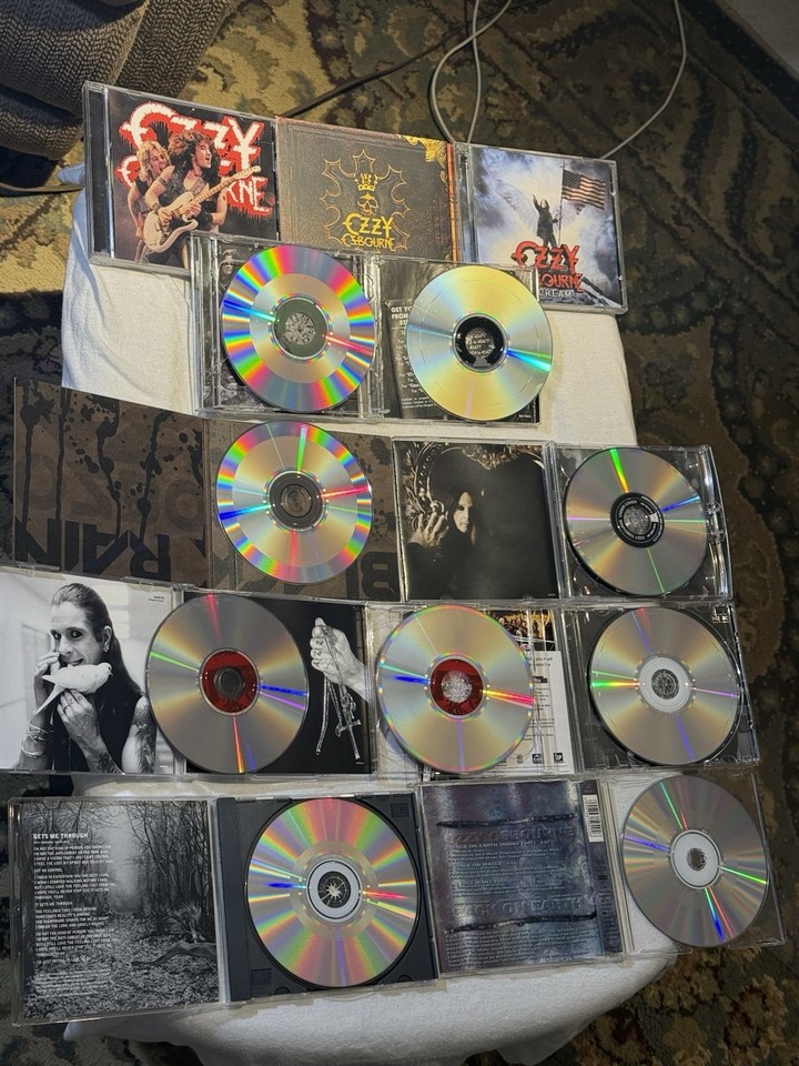 OZZY OSBOURNE (26 Compact Disc Lot)/OOP/Rare/Imports/Used & Excellent ...