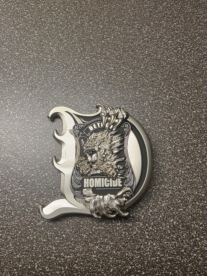 🔥 🔥 VERY RARE 1 Of 100 Made!!! Detroit Homicide MACK Coin | eBay