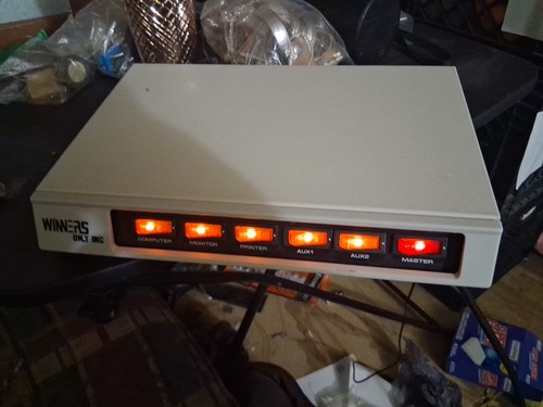 Vintage Winners Only Inc Temporary Power Tap 120 Volts SM66 Tested ...
