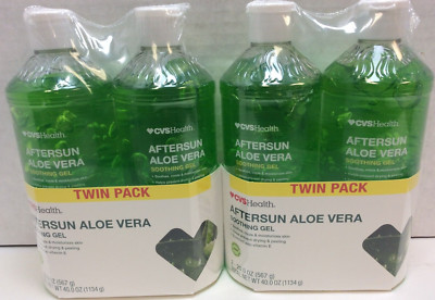 CVS Health Aftersun Aloe Vera Moisturizing Gel, Paraben Free, 80 OZ ...