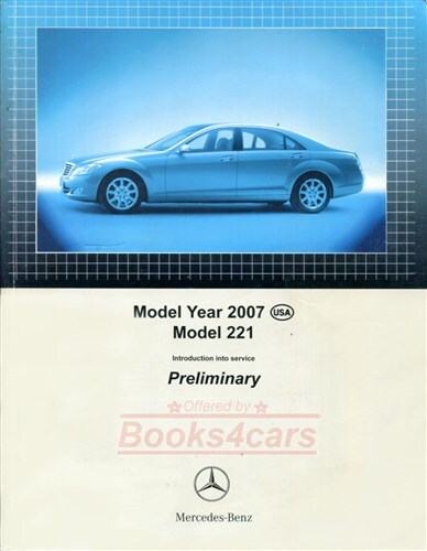 2007 Mercedes-Benz S500 S550 S600 S65 S63 AMG Service Repair Manual ...