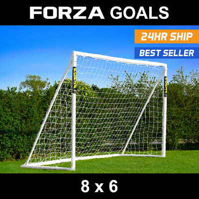 FORZA Football Goal | 8ft x 6ft | PVC Goal For Juniors | Locking Goal ...