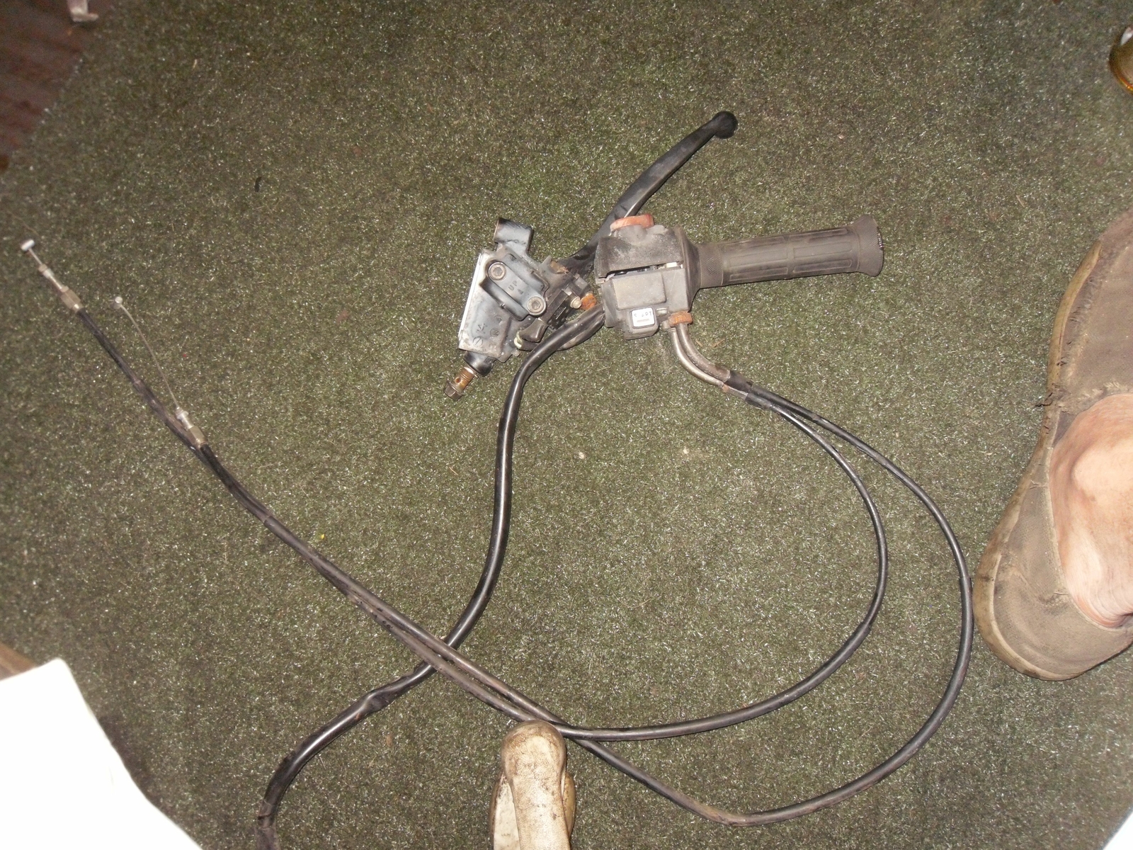 1983 HONDA nighthawk 550 CB550SC Right Clip On Handle Kill Off Start ...