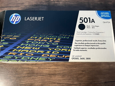 HP Q6470A 6000-Page Laser Toner Cartridge - Black Genuine NEW OPEN BOX ...