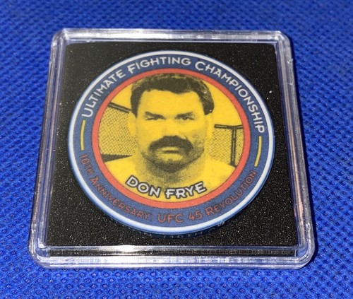 UFC Rare 10th Anniversary Coin - Don Frye MMA memorabilia Chip Token | eBay