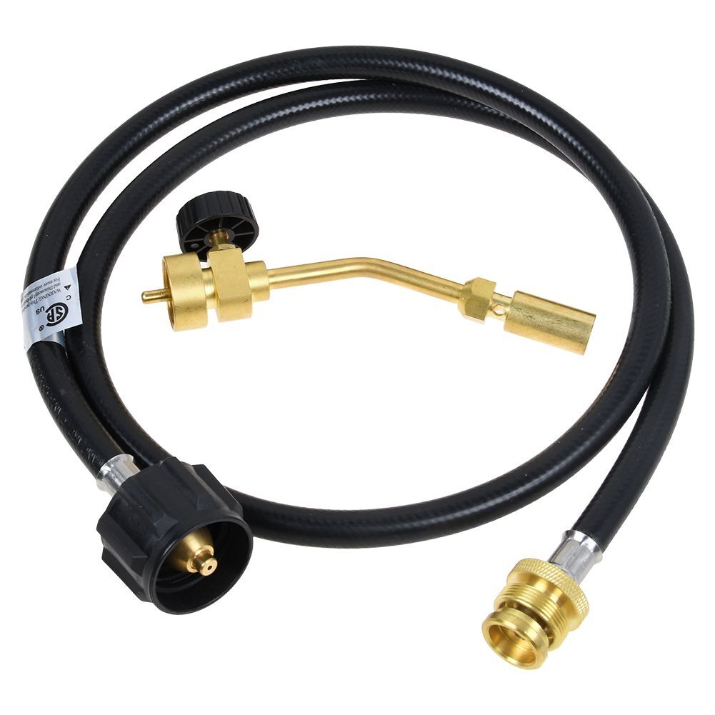 Mapp Propane Gas Tank Turbo Torch 50" Hose Adapter Set Brazing ...