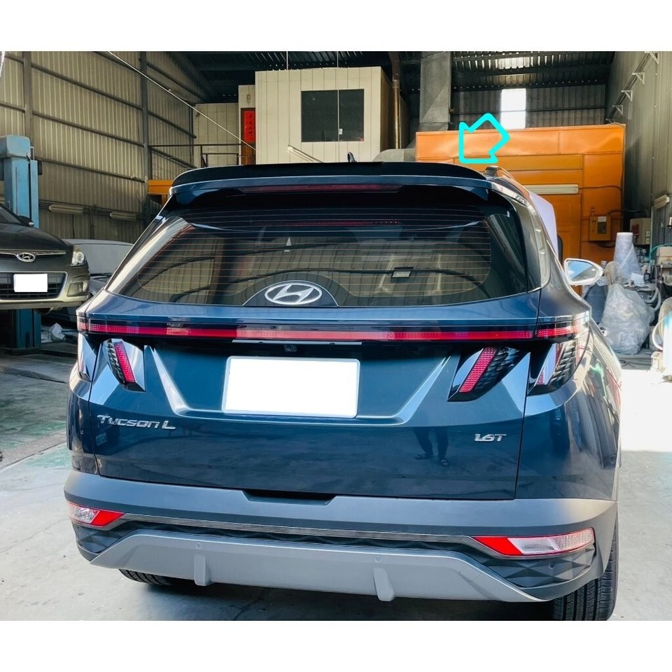 Duckbill 284F Type Rear Trunk Spoiler Wing Fits 2022~2024 Hyundai ...