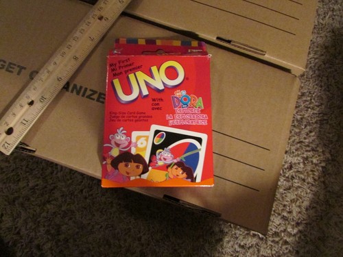 Uno Card Game Dora the Explorer - 2002 Complete SEALED in BOX My First ...