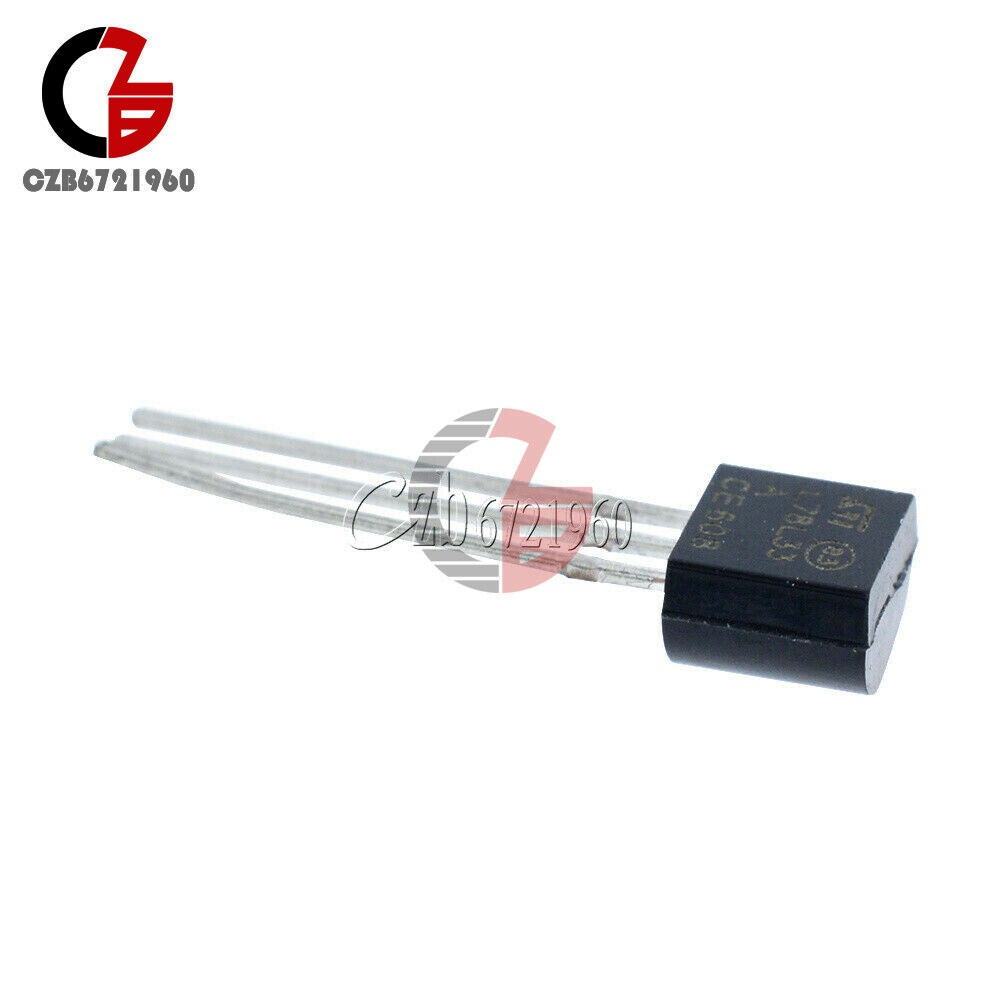 78L05/78L12/L78L33ACZ Voltage Regulator IC SOT-89 TO-92 3.3V/5V/12V 1A ...