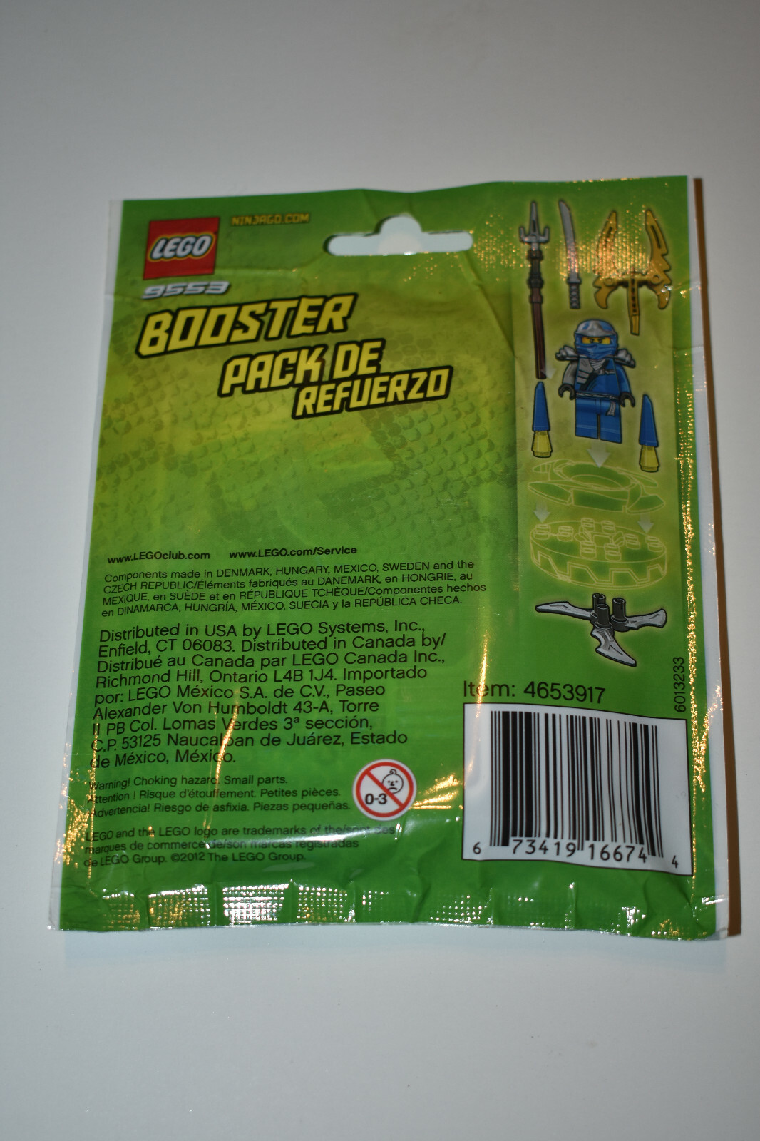 LEGO Ninjago 9553 Jay ZX Booster Pack