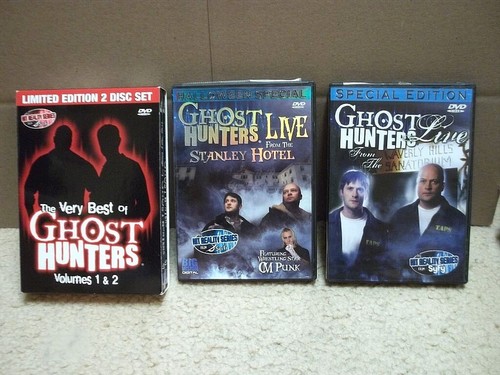 GHOST HUNTERS DVD SPECIAL and LIMITED EDITIONS EXCELLENT!! | eBay