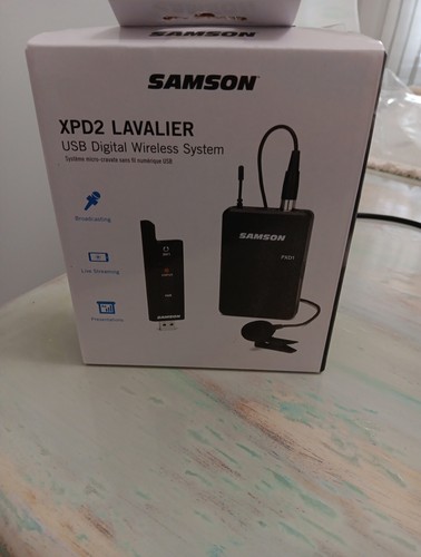 Samson XPD2 Lavalier USB Digital Wireless System - Black | eBay