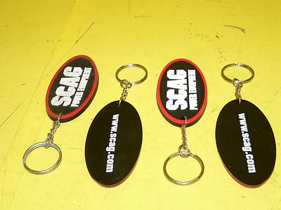 4 New SCAG Power Equipment Key Chains Lawn Mower / Turf Tiger / Liberty ...