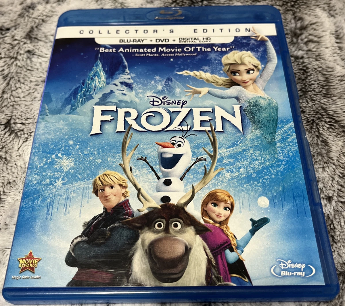 Disney Frozen Blu Ray Dvd
