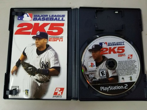 Major League Baseball 2K5 Playstation 2 PS2 Video Game Complete ...