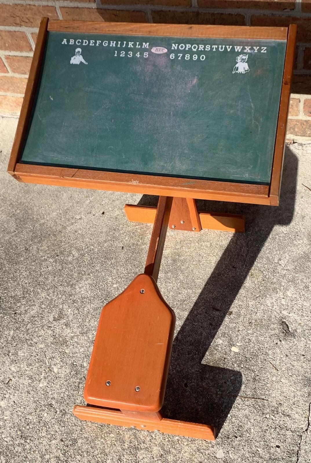 Vintage Playskool Desk Child Size ATF Toys Chalkboard Clean Very Good ...
