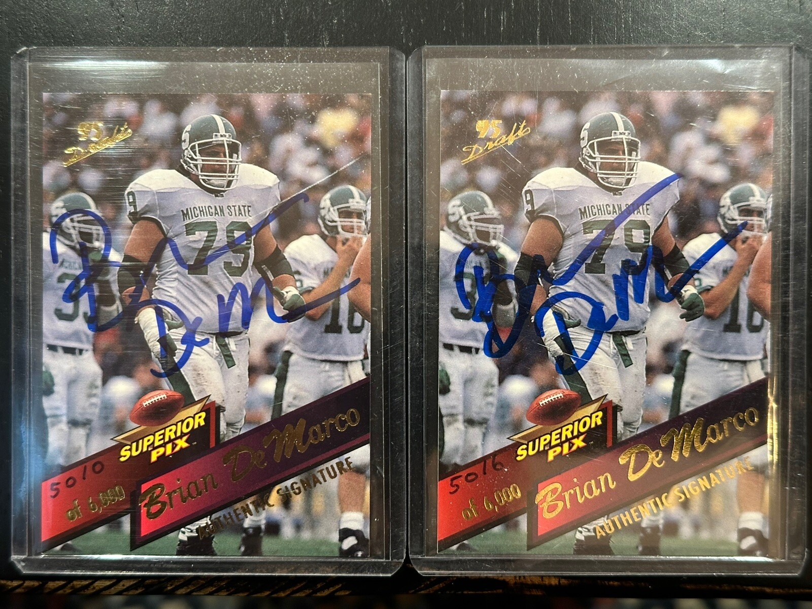 1995 Superior Pix /6000 Brian DeMarco #74 Autograph Rookie Card | eBay