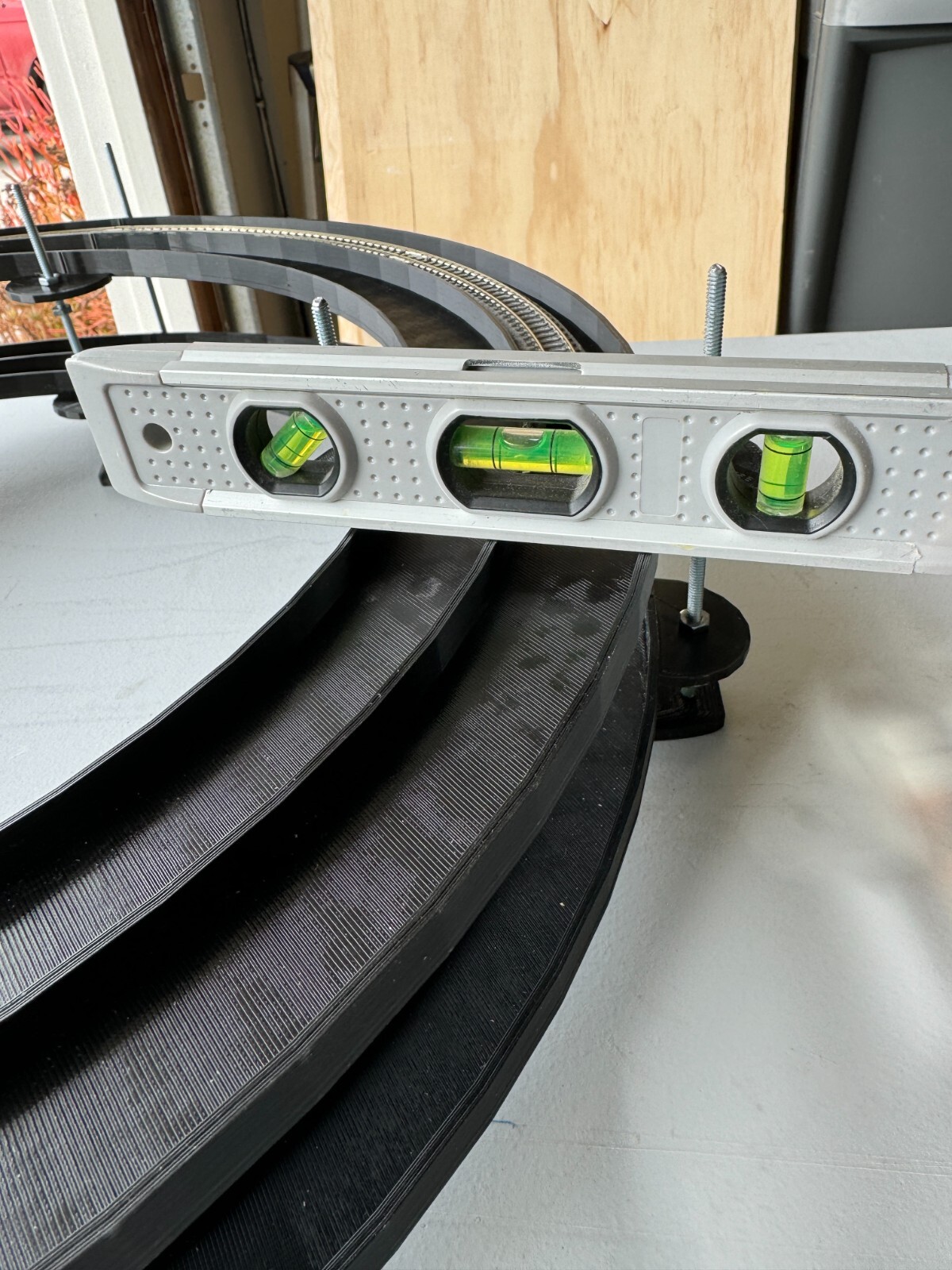 N scale Double Track Helix kit for 30" diameter/15" radius curves-3D ...