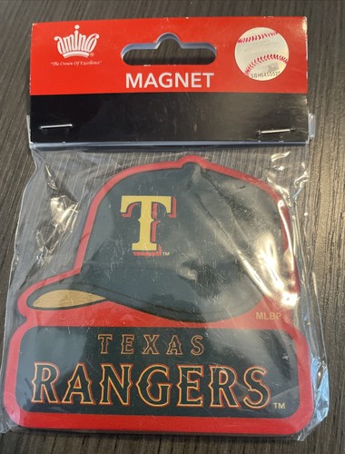 MLBP Texas Rangers Baseball MAGNET 3x3” NEW in Sealed Package | eBay