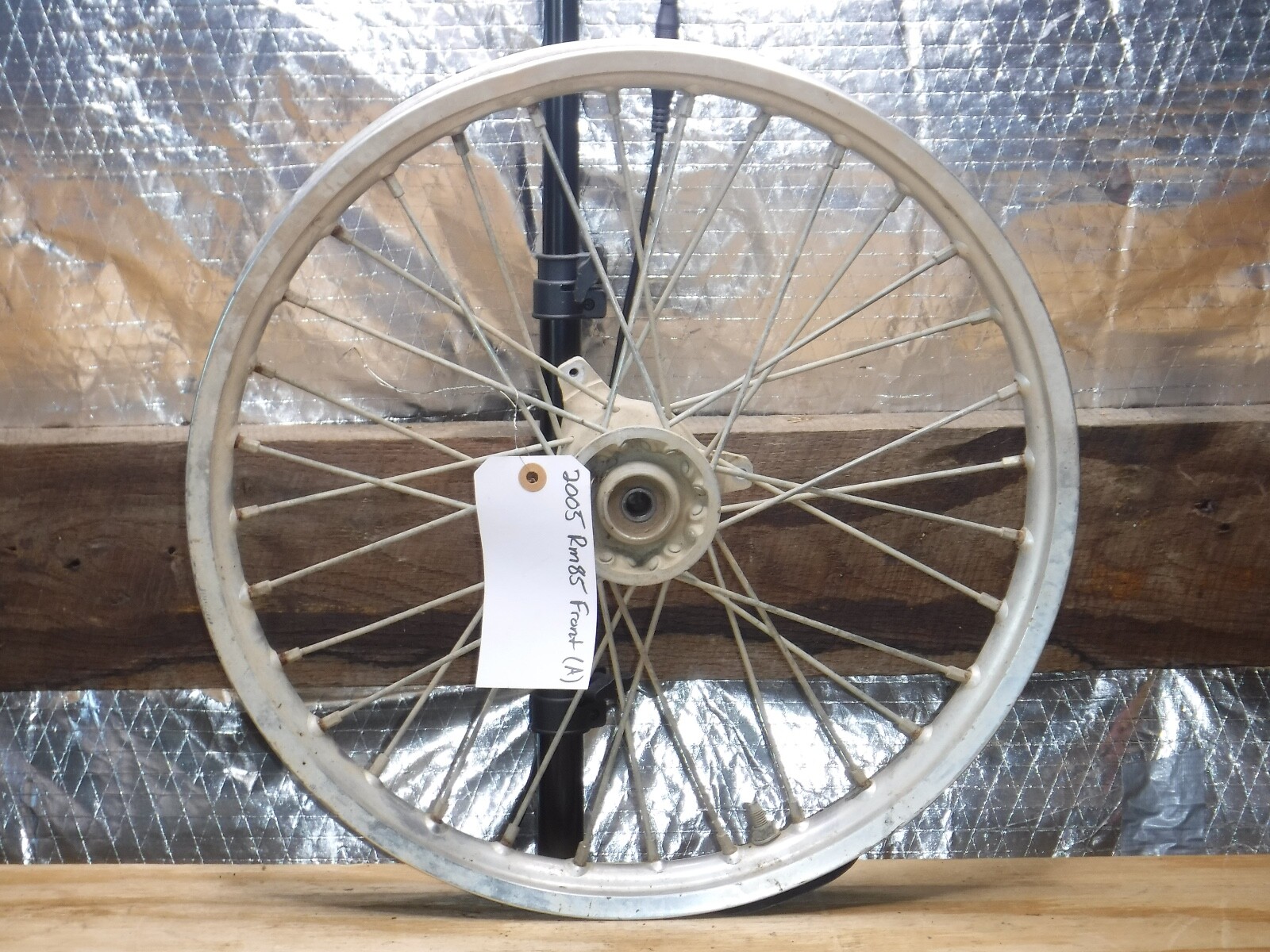 2005 Rm85 A Front Wheel Hub Spokes Rim Complete 2002 2003 2004 2006 ...