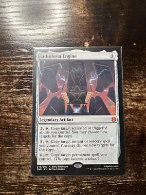 MTG / Lithoform Engine / PROMO / ZNR / #245 / Regular / Mythic / NM | eBay
