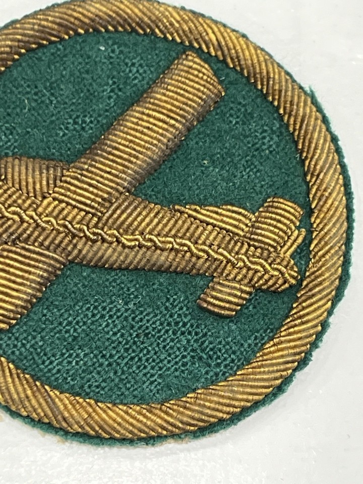 Scarce Ww2 101st 401st MP glider airborne paratrooper bullion cap patch ...
