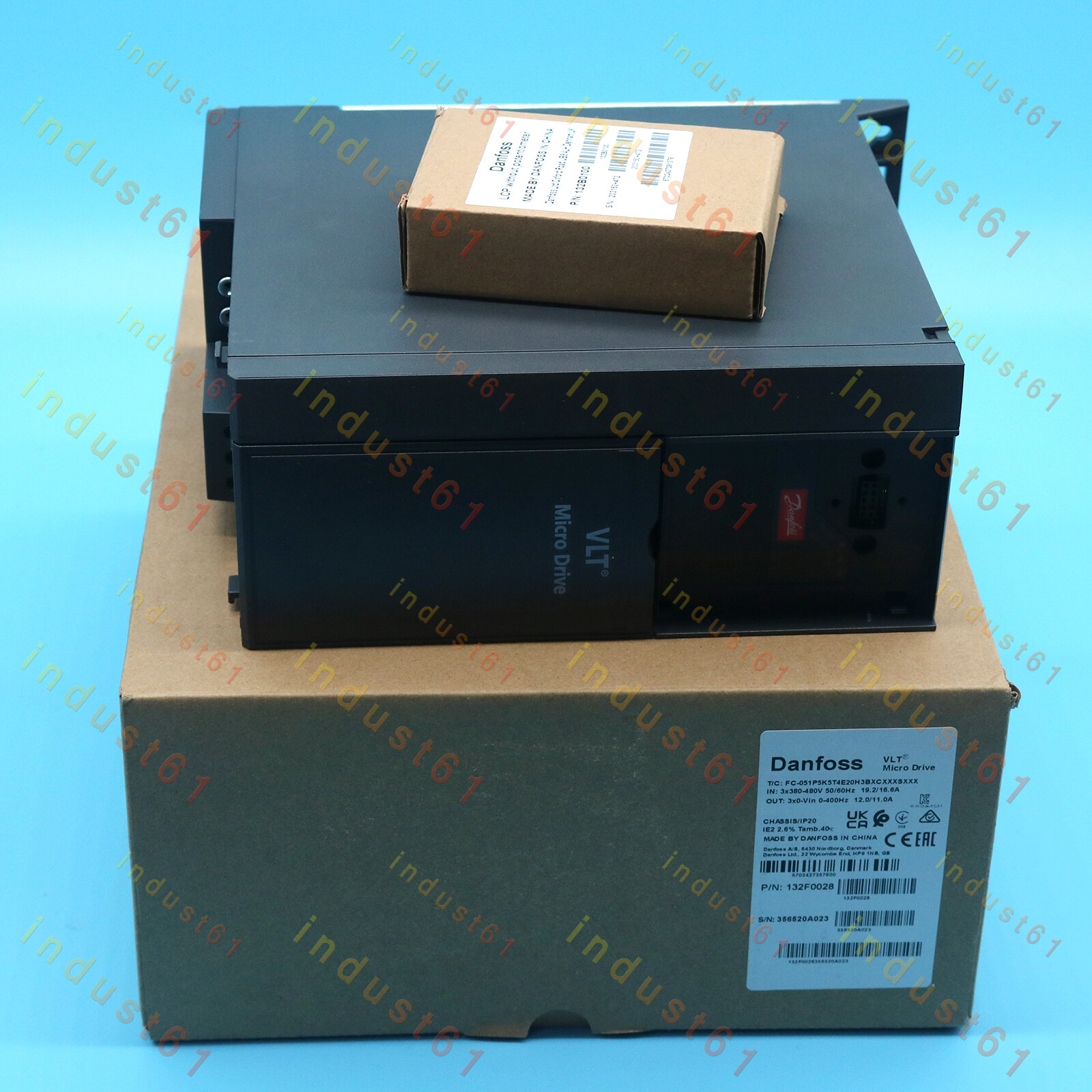 1PC New Danfoss FC-051P5K5T4E20H3BXCXXXSXXX 5.5KW 132F0028 Inverter | eBay