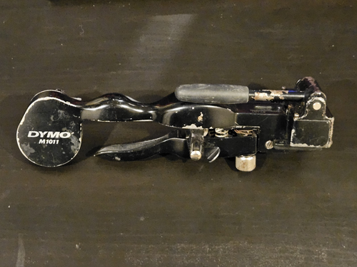 DYMO M1011 Metal Tape Embossing Stamp Tool | eBay