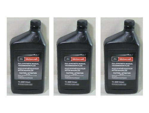 (3) Motorcraft Full Synthetic Manual Transmssion Fluid XT-M5-QS 3x ...