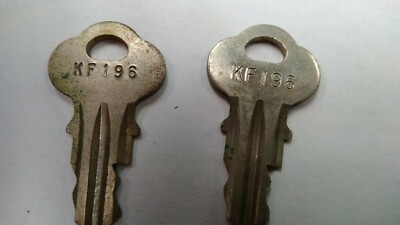 2 new vintage johnson evinrude ignition keys KF 196 | eBay