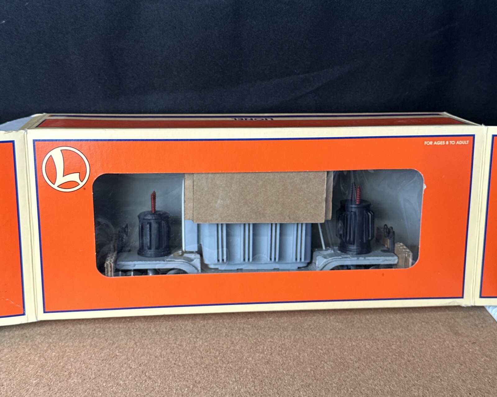 Lionel Trains Postwar 6561 Depressed Center Cable Flat Car W ...