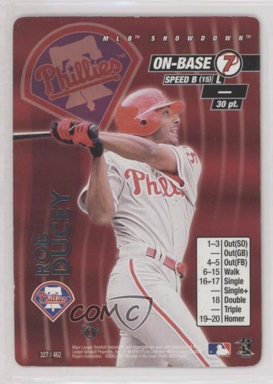 2001 MLB Showdown Edition 1 Rob Ducey #327 | eBay