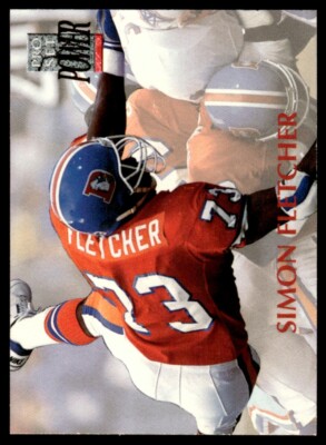 1992 Pro Set Power SIMON FLETCHER #73 Denver Broncos - FREE Ship! | eBay