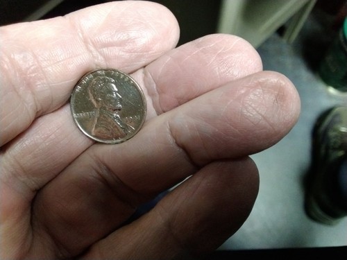 1941 Lincoln penny, silver colored, really nice. | eBay