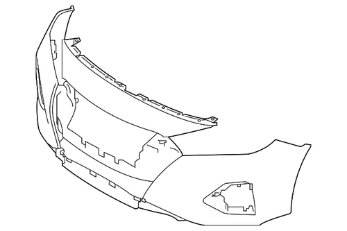 Genuine Nissan Bumper Cover 62022-9DJ2H | eBay