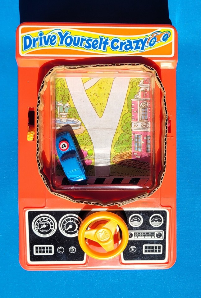 1976 TOMY Electronics Drive Yourself Crazy Handheld Driving Game ...