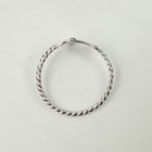 Sterling Silver Anchor Twisted Rope Marine Nautical Ocean Ring Size 8 ...