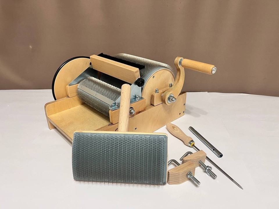 Premium Drum Carder for Wool Processing – Easy and Efficient Fiber Carding | eBay
