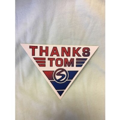 THANKS TOM SIMS SKATEBOARDS SNOWBOARD STICKER/DECAL SHIPS FOR FREE ...