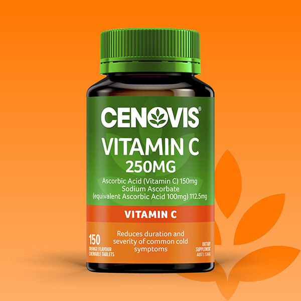 Cenovis Vitamin C 250mg Chewable Tablet 150 Relief From Cold Boost ...