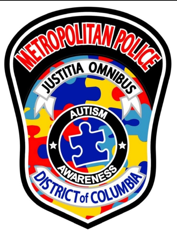 2021 DC Police Autism Awareness Patch MPD Washington DC Limited Edition ...