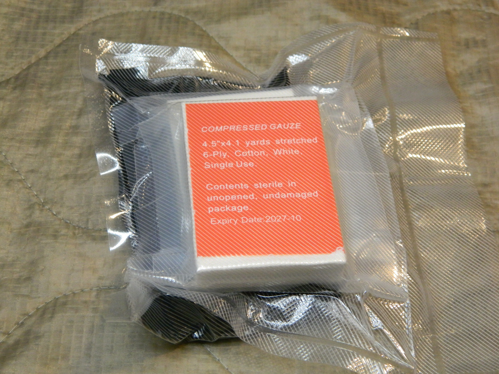 Israeli Army IDF Field Bandage Dressing | Grelly USA