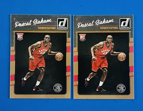 (2) 2016-17 Panini Prestige Pascal Siakam Raptors Rated Rookie Cards ...
