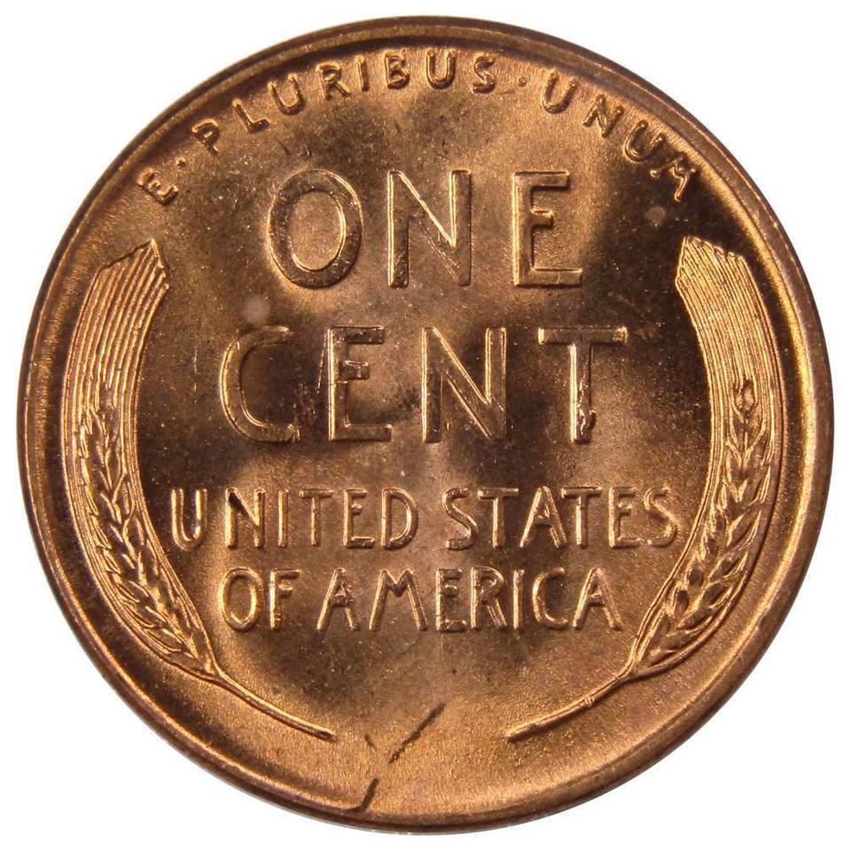 1951 D Lincoln Wheat Cent BU Uncirculated Mint State Bronze Penny 1c ...