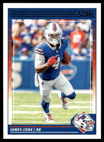 JAMES COOK 2024 PANINI SCORE FOOTBALL BUFFALO BILLS #29 | eBay